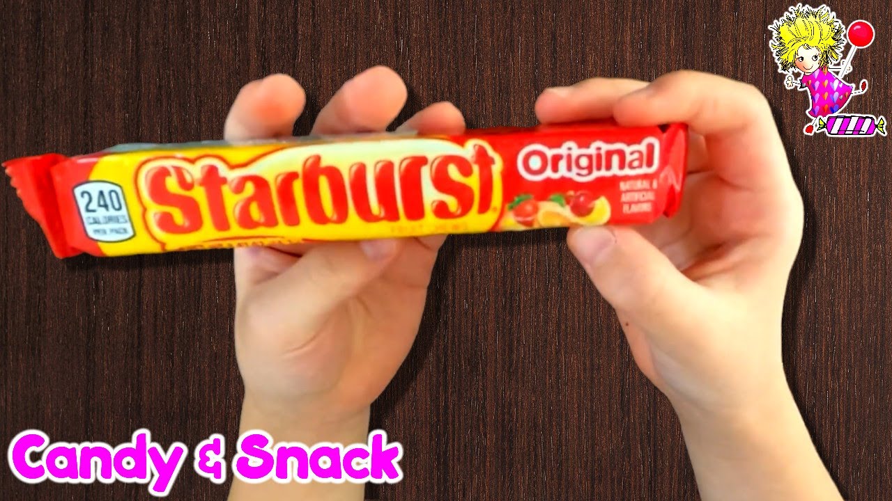 🍬 Starburst Original Fruit Chews (Ep. #3)- Candy & Snack Review - YouTube