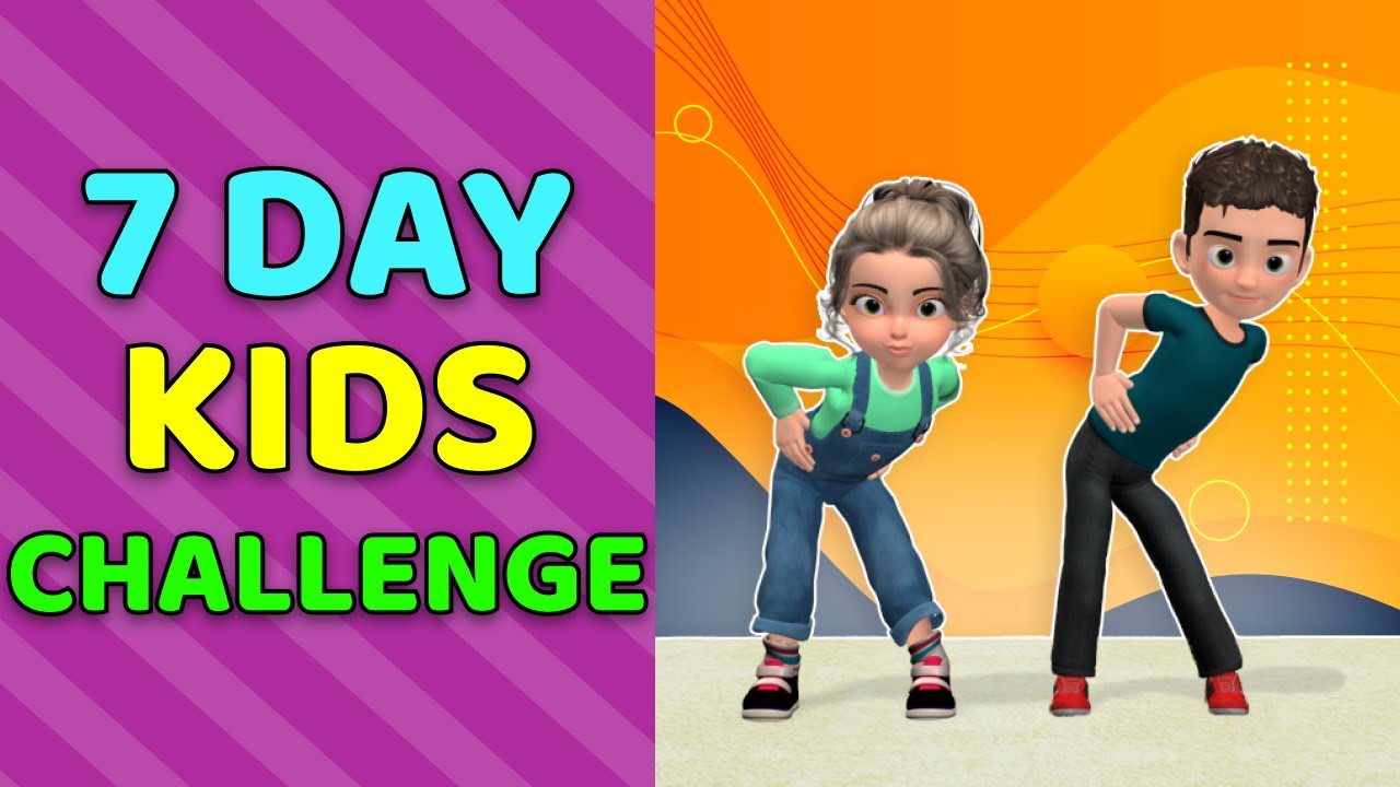 7 DAY KIDS CHALLENGE: Belly + Arms Workout - YouTube