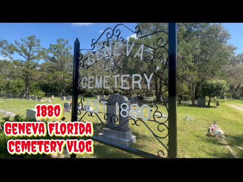 Historic 1880 Geneva Florida Cemetery Vlog - YouTube
