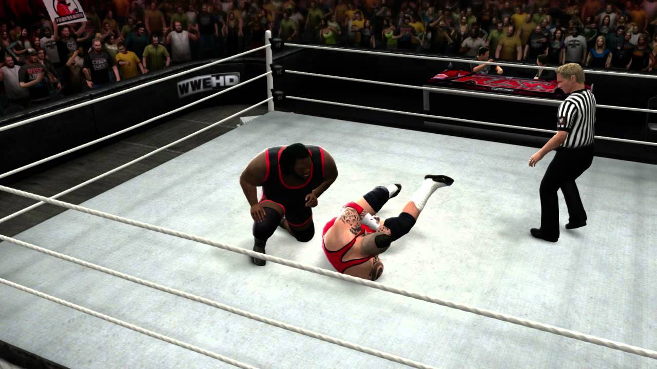 Mark Henry hits his finisher in WWE '13 (Official) - YouTube