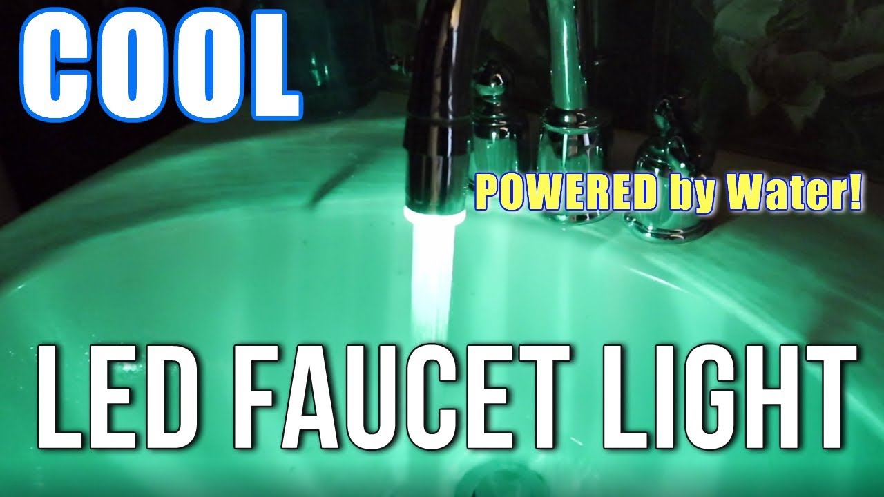 LED Faucet Light | LIGHTED SINK | You never knew you wanted this until ...