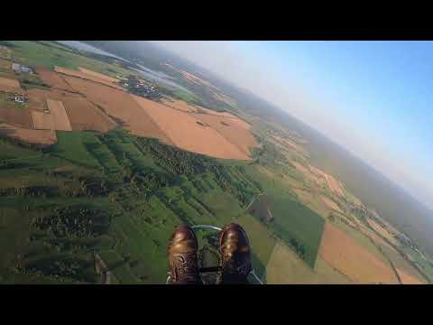Flying Backcountry PPG Paramotor. Lecimy na Bonin Wysokość ok. 1200m