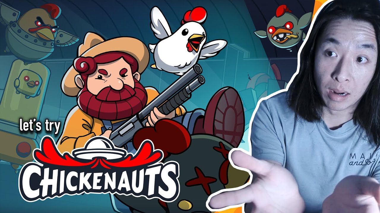 Let's Try: Chickenauts / Chickens are your best weapon - YouTube