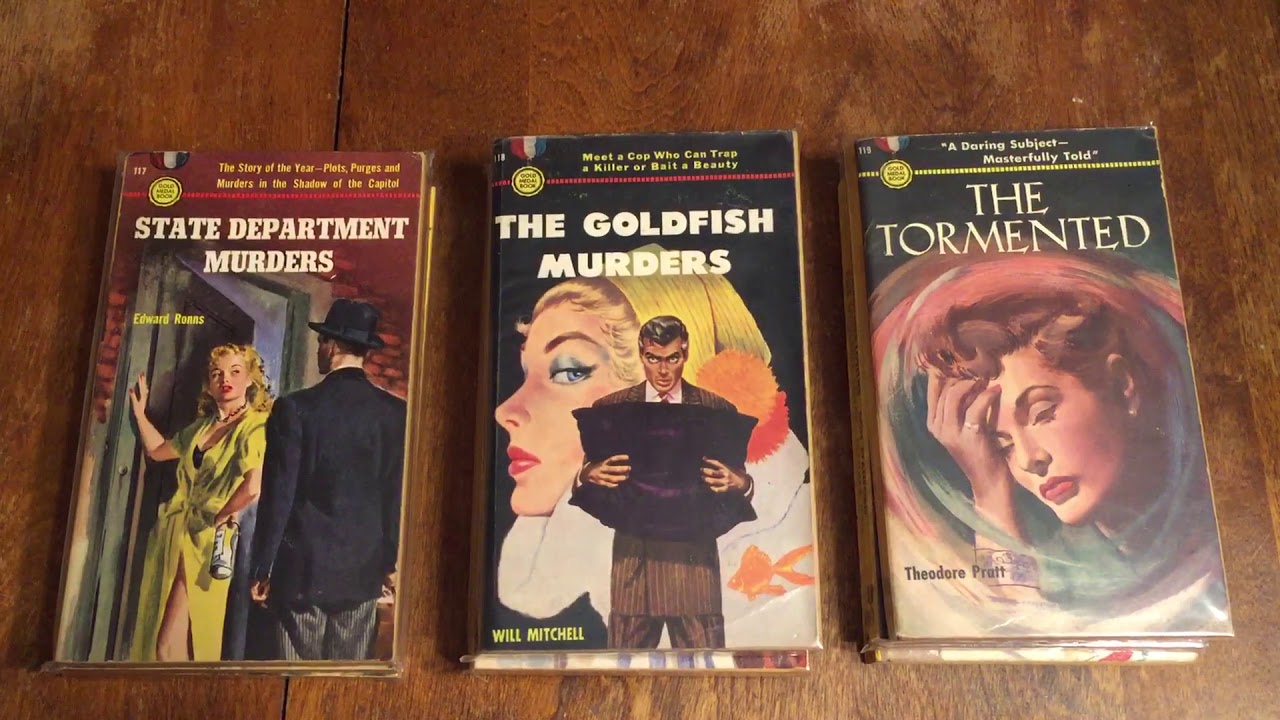 Vintage Gold Medal Books, Crime, GGA, Vintage paperbacks, Part 2 Books ...
