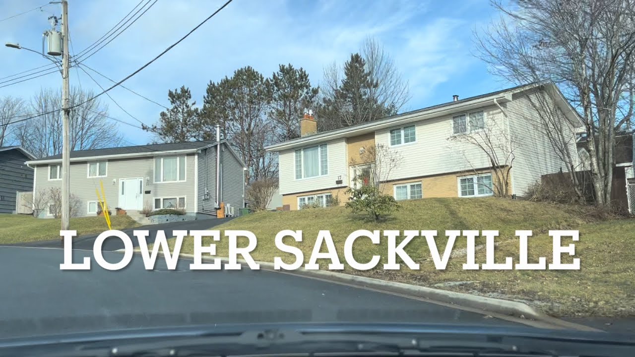 Lower Sackville, Nova Scotia. Driving video - YouTube