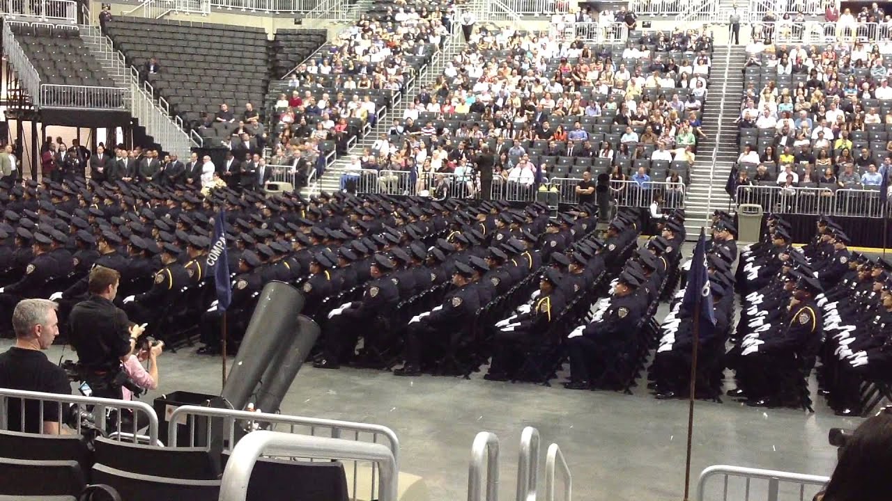 Mayor Bloomberg on the police academy graduation at barclay center 2013 ...