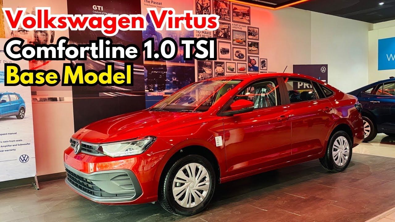 Volkswagen Virtus Comfortline 2024 || Volkswagen Virtus Base 2024 ...