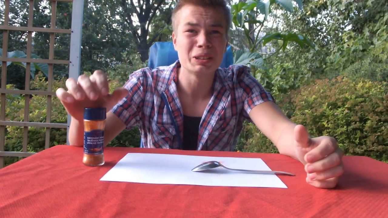 spoonful of cayenne pepper challenge - YouTube