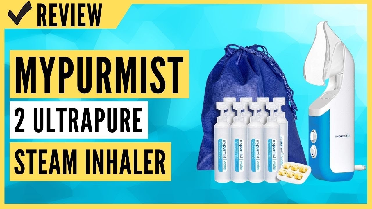 Mypurmist 2 Ultrapure Handheld Personal Steam Inhaler Review - YouTube
