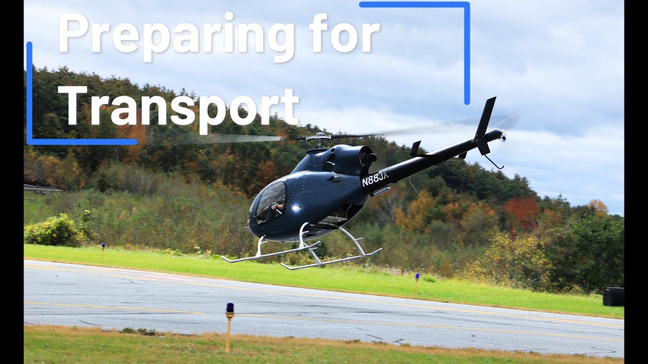 Preparing for Transport - End of the JetExec flying season.... - YouTube