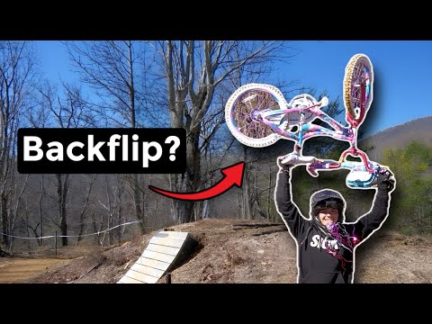 Learning How To Backflip… A Kids Bike?? - YouTube