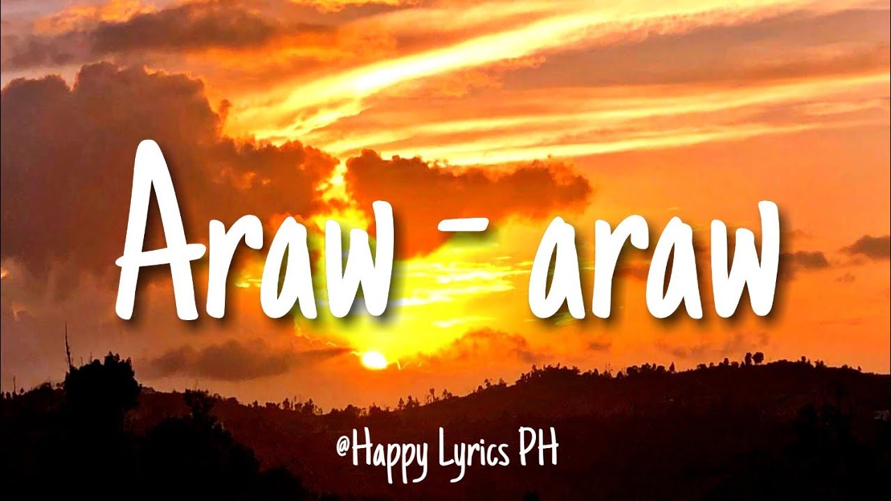Araw-araw - Ben&Ben | Happy Lyrics PH - YouTube