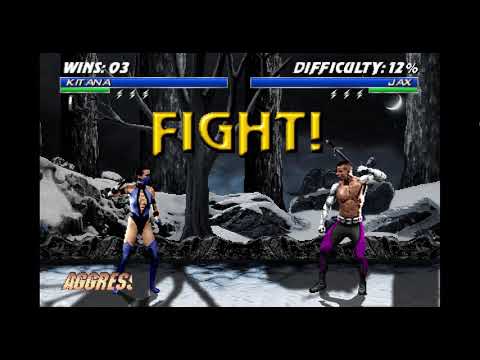 How far can I get in Mortal Kombat Project? - Princess Kitana
