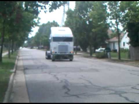 1997 Freightliner Cabover - YouTube