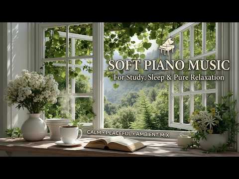 Soft Piano Music for Study & Focus | Gentle Melodies for Deep Work & Reading 🌿