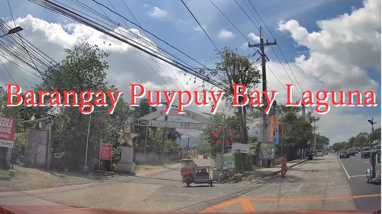 Road Trip Barangay Puypuy Bay Laguna - YouTube