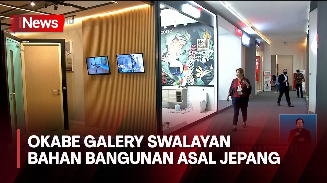 Menteri Perdagangan Resmikan Okabe Gallery di Tangerang - YouTube