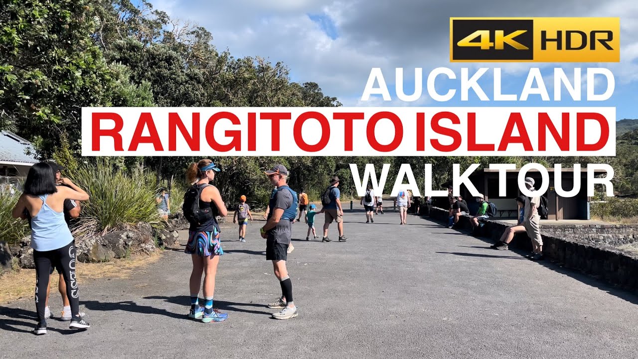 Rangitoto Island Auckland Walking Tour New Zealand 4K - YouTube