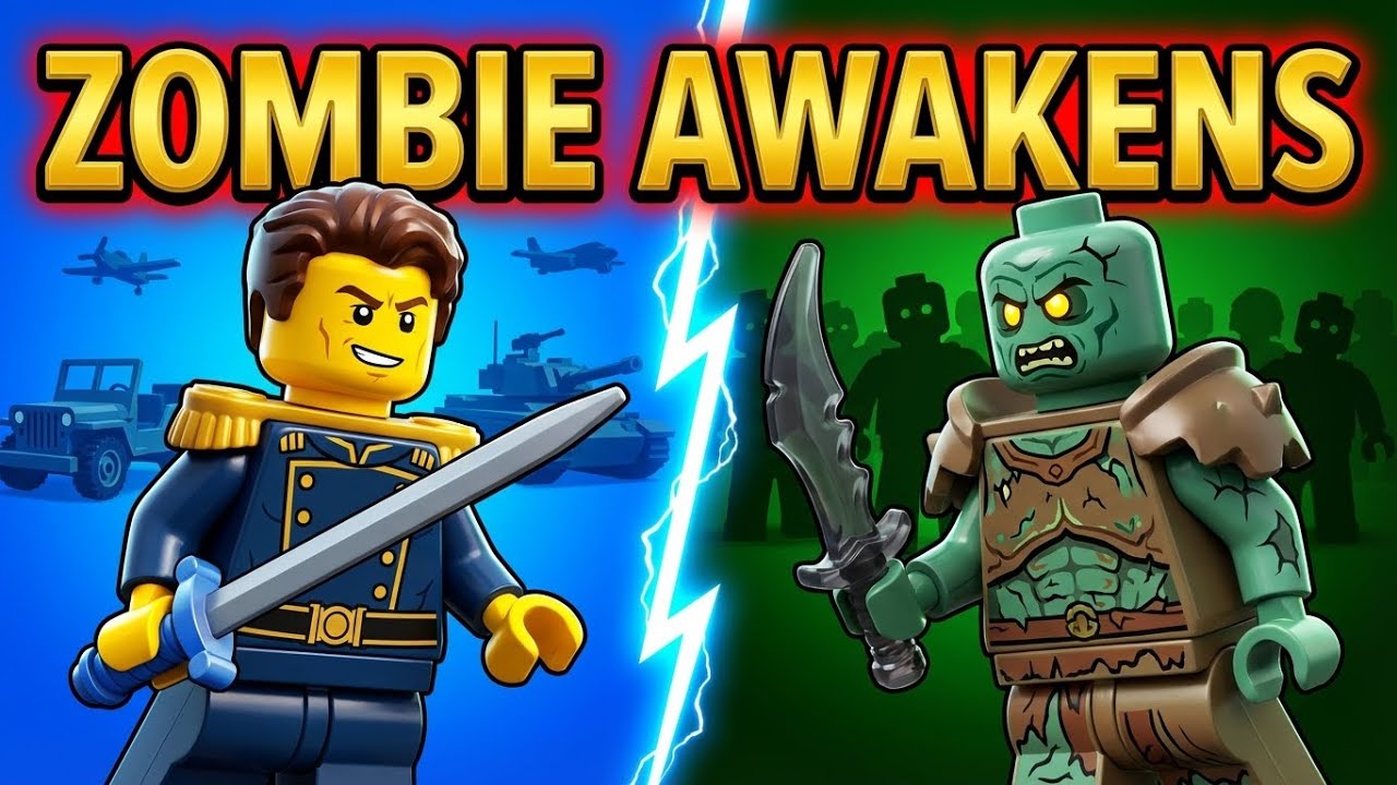 ANCIENT ZOMBIE ARMY AWAKENS - Epic LEGO Battle | Tomb Warriors vs ...