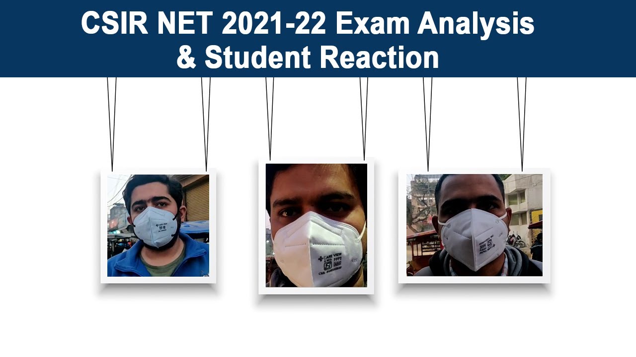 CSIR NET Exam Analysis 2021-22 by Students - YouTube