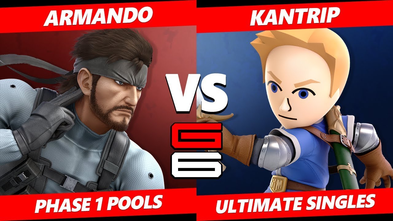 Genesis 6 SSBU - Armando (Snake) VS Kantrip (Mii Swordfighter) Smash ...