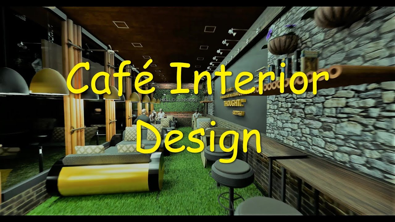 Internet Cafe Interior Design Ideas