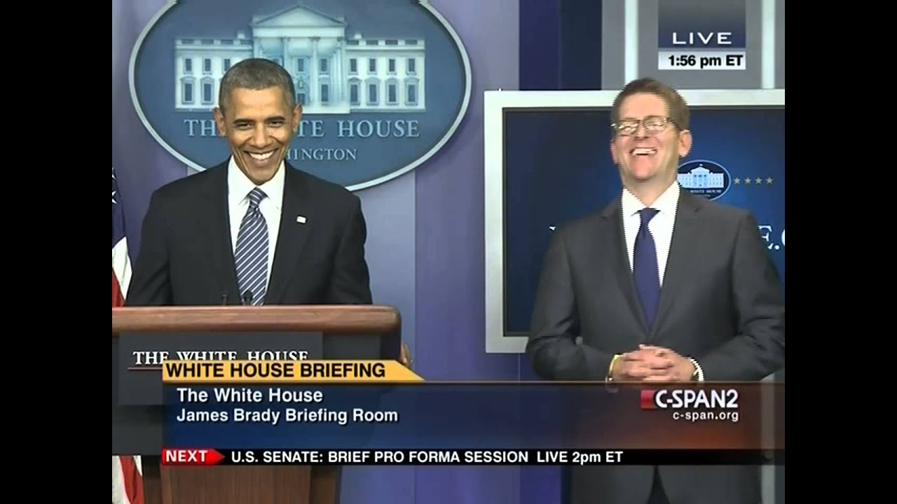 Obama announces Carney stepping down as press secretary - YouTube