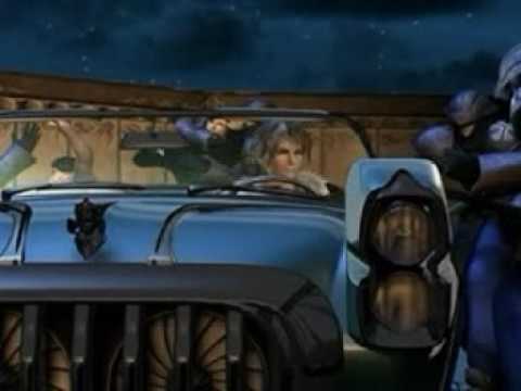 Final Fantasy VIII - Disc 1 - Squall driving towards Edea - YouTube