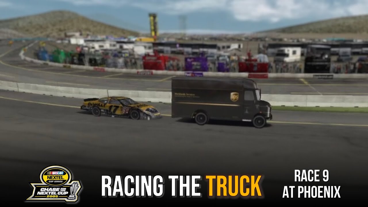 The Chase For The Cup But We're Racing The UPS Truck: Phoenix (NASCAR ...