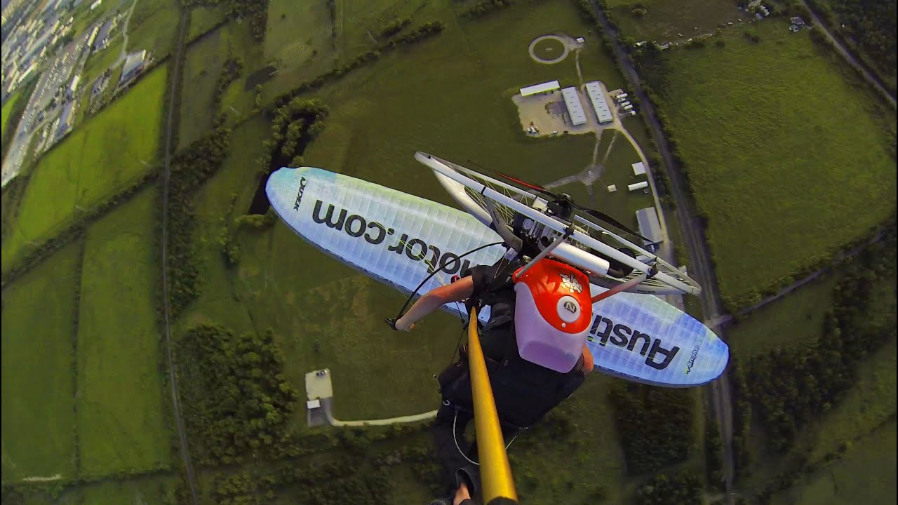 Paramotor Barrel Roll / Loop on Nirvana Instinct and Dudek Snake XX - YouTube