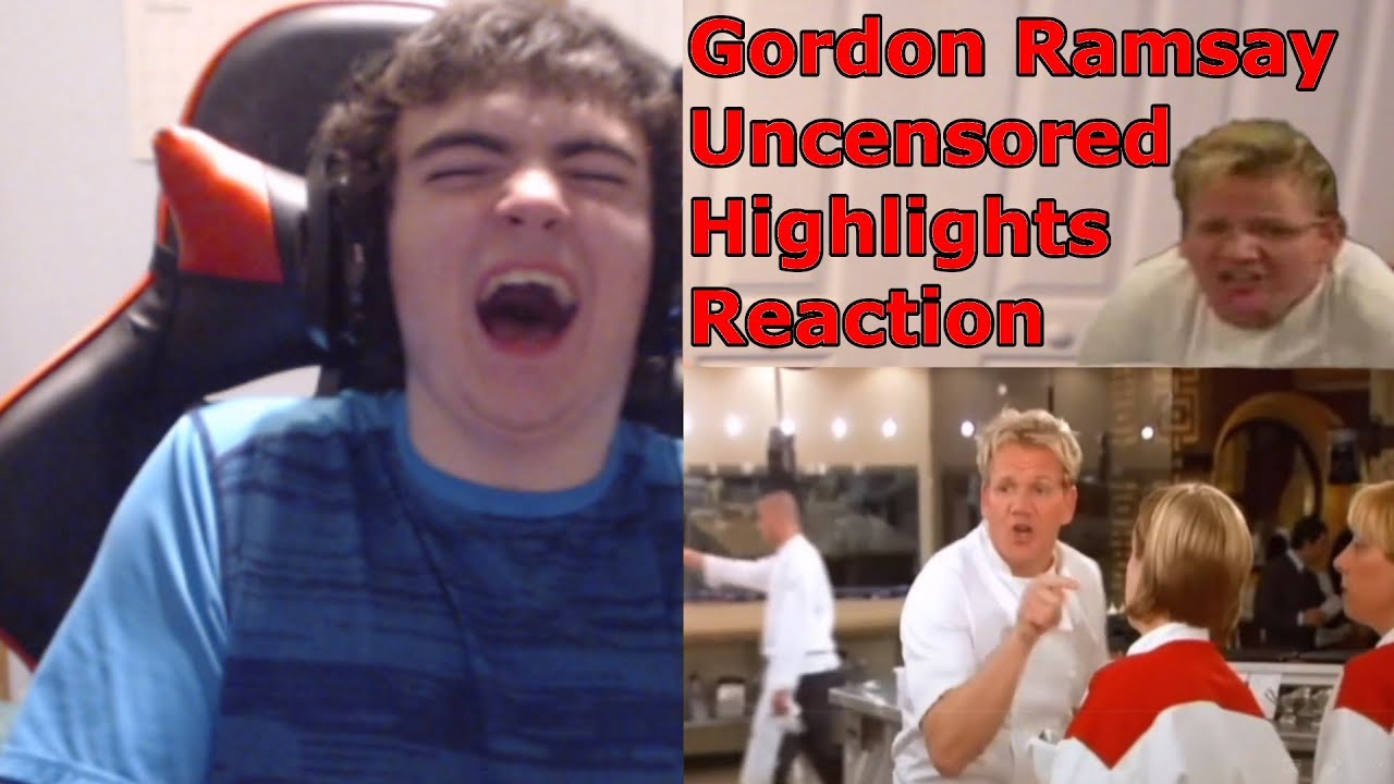 Gordon Ramsay Uncensored Rapid Fire Rage Highlights Reaction - YouTube