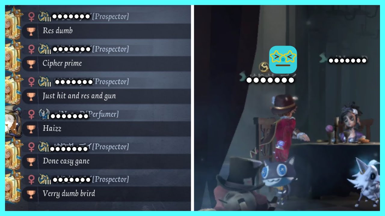 [Identity V] When i forgot to press exit post-match - YouTube