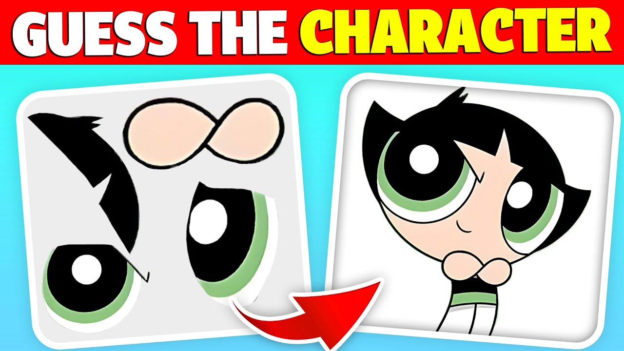Guess the Powerpuff Girls By their Body Parts! 🔍 | How Many Can you Get ...
