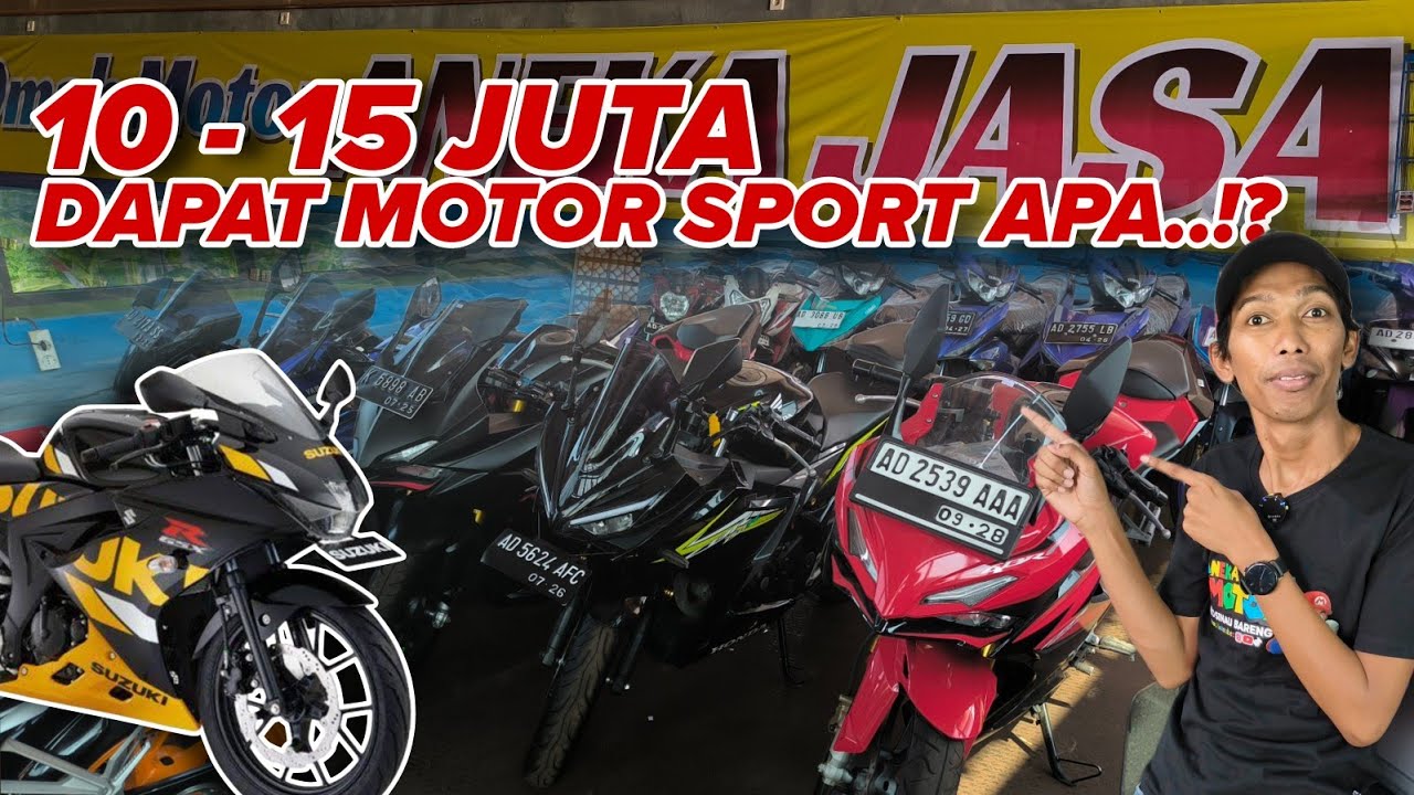 MOTOR SPORT HARGA 10 sampai 15 Jutaan - motor bekas murah - ANEKA JASA ...