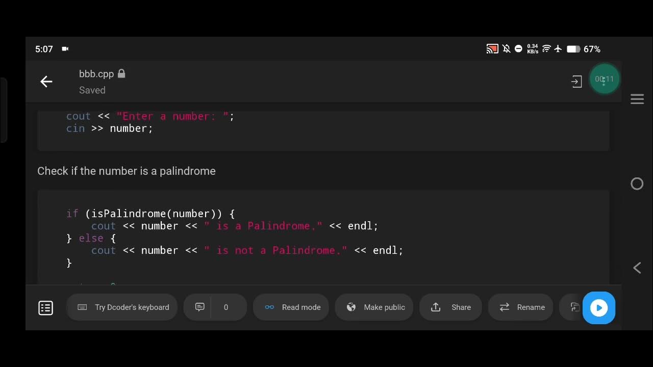 Check Prime Number in C++ | Simple Program - YouTube