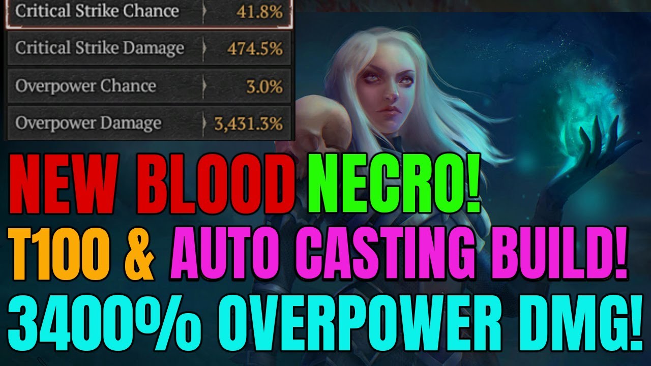 NEW Blood Necro + Unique Ring Is Amazing! | Unlimited Essence + Auto ...