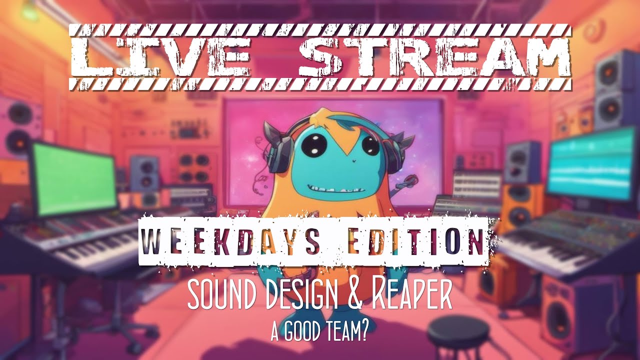 Reaper & Sound design-A perfect match? V001 #glitchmachines # ...