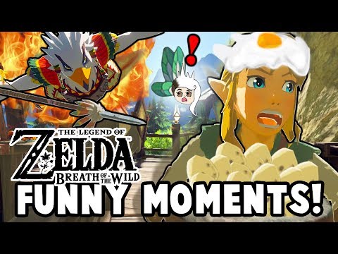 WHY YOU SHOULD NEVER BREAK AN EGG IN RITO VILLAGE! - (Zelda: Breath Of The Wild Funny Moments)