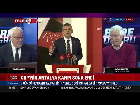 Faruk Bildirici  Seçimler Özel için liderliğinin varlık yokluk sınavı / Tele1