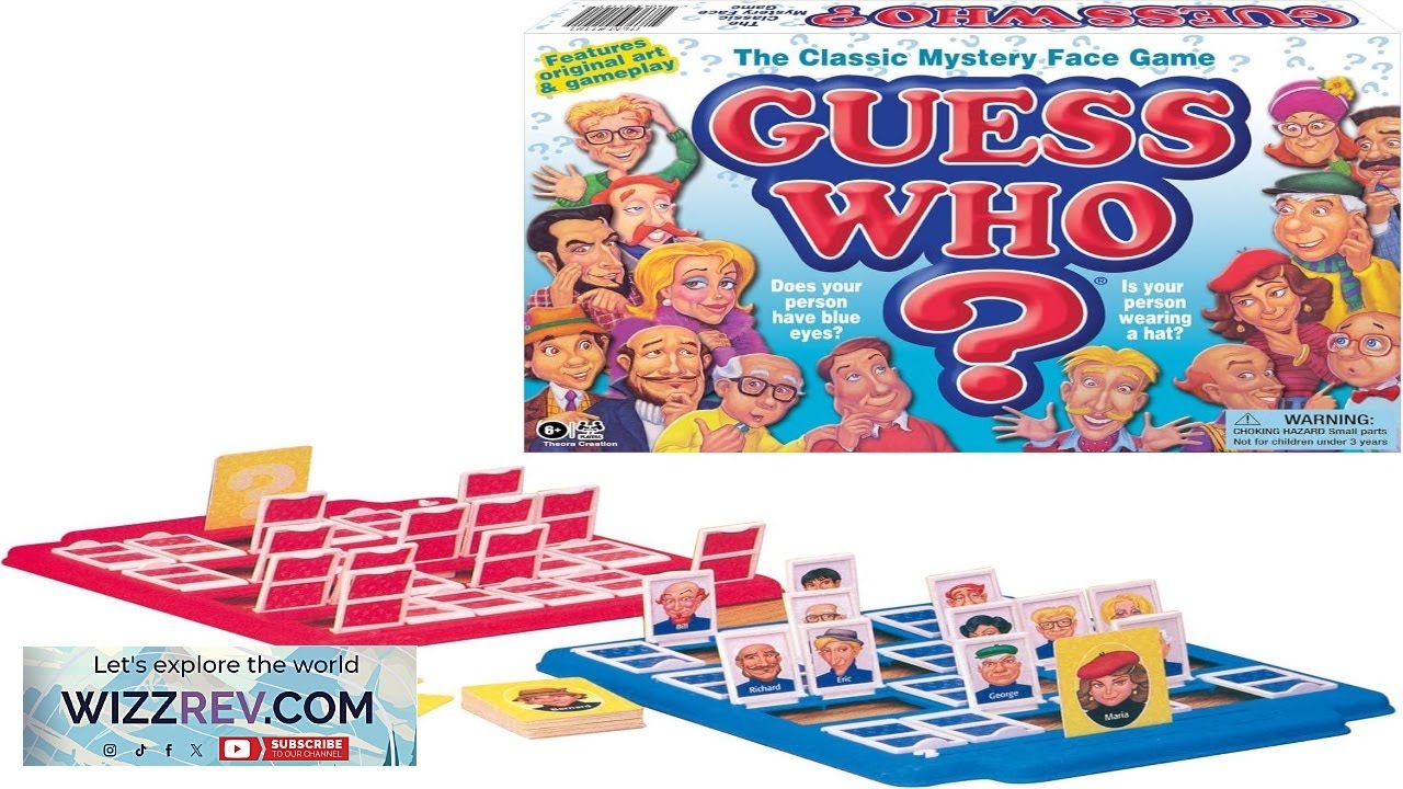 Guess Who? Board Game with Classic Characters by Winning Moves Games ...
