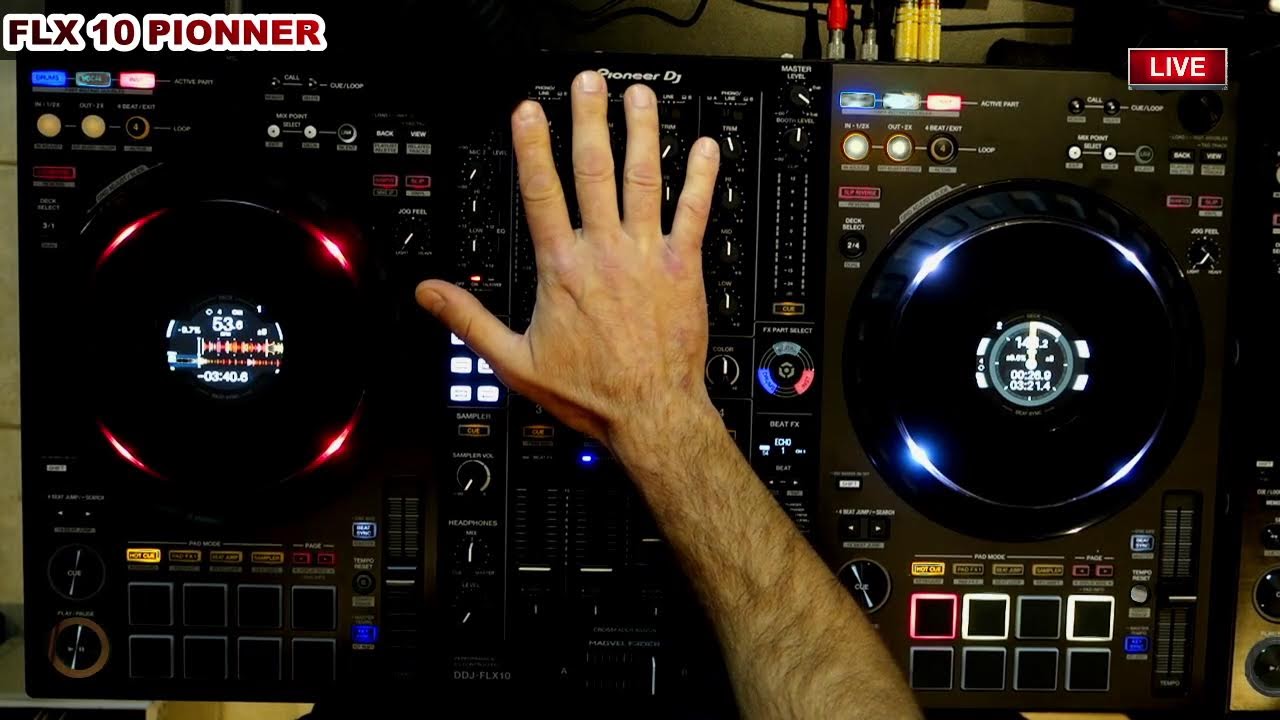 FLX 10 VS DDJ 1000 LIVE TEST - YouTube