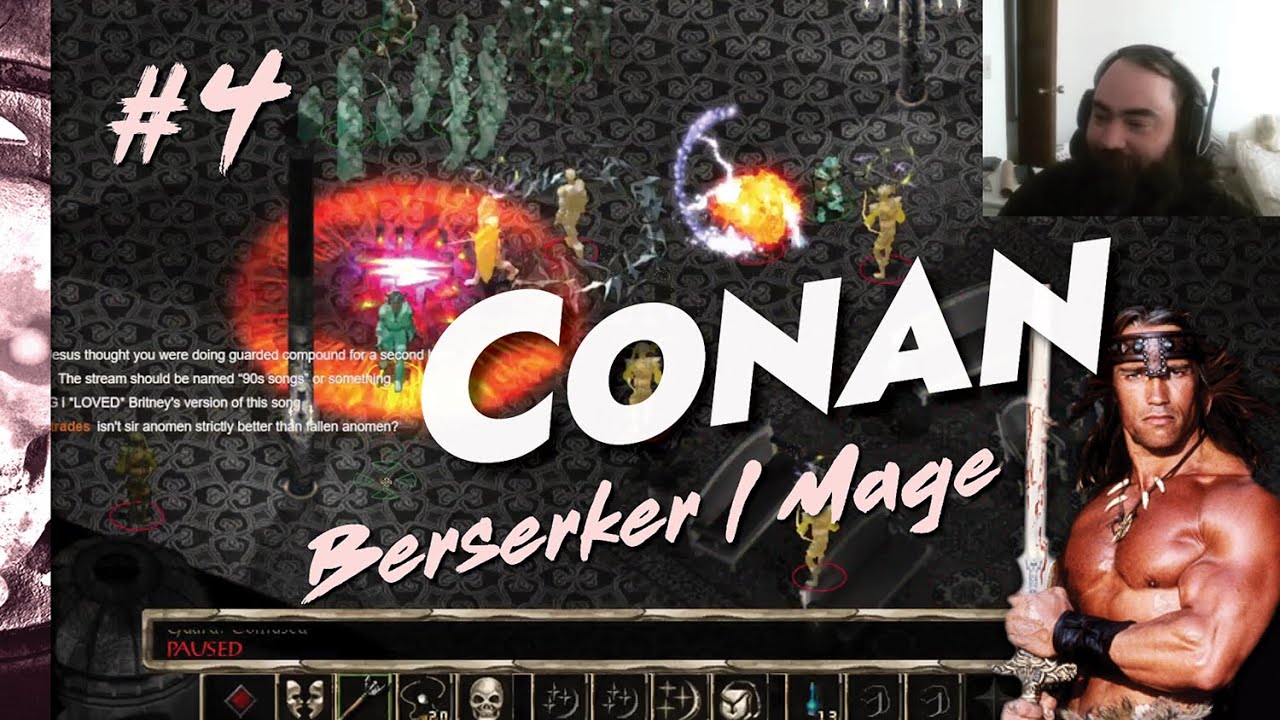 Conan Berserker / Mage Part 4 Baldur's Gate Hardcore playthrough Insane ...