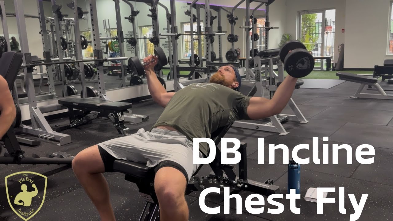 DB Incline Chest Fly: Form Breakdown - YouTube