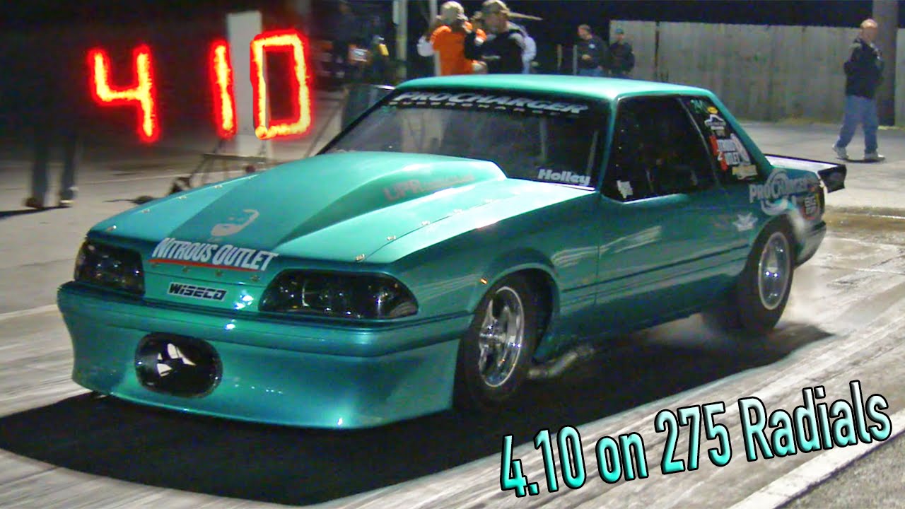 Little Evil Small Block Single Procharger goes 4.10 on 275 Drag Radials ...