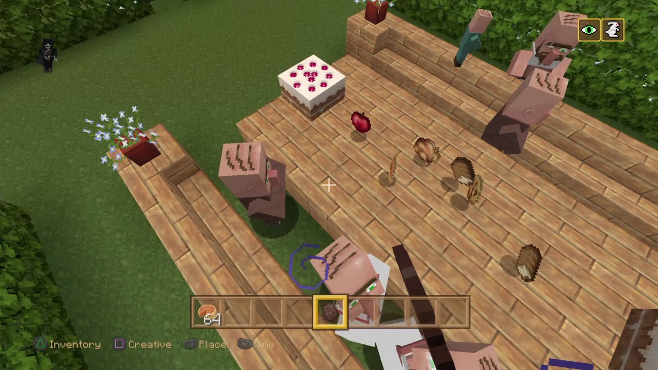 Minecraft: Secret garden Thanksgiving - YouTube