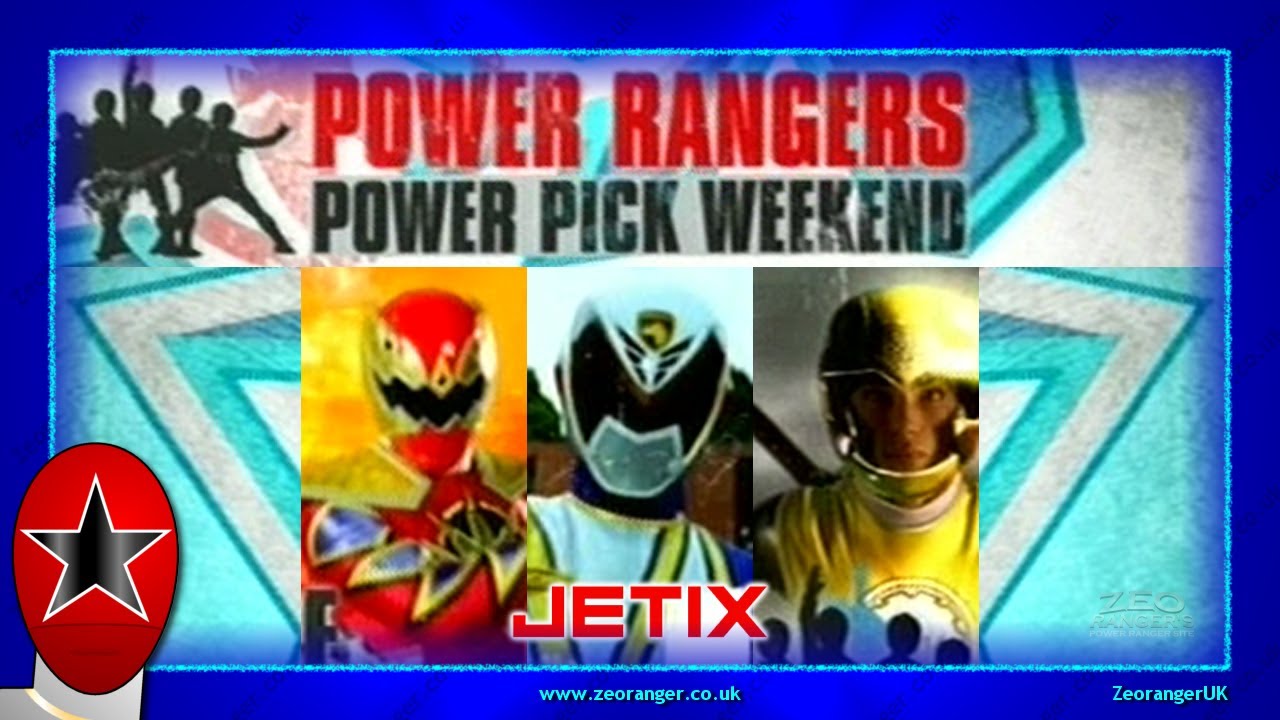 Power Rangers Power Pick Weekend Promo - Jetix 2007 - YouTube