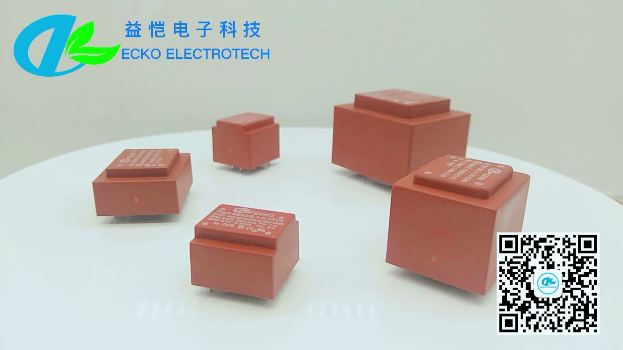 5VA Encapsulated PCB Transformer - YouTube