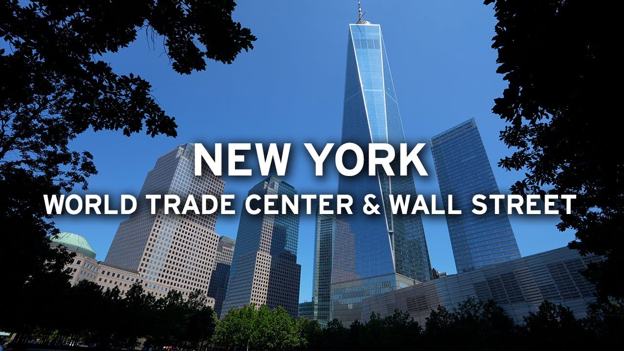 New York City World Trade Center Wall Street Summer 2022 4K new-york-city-world-trade-center-wall-street-summer-2022-4k
