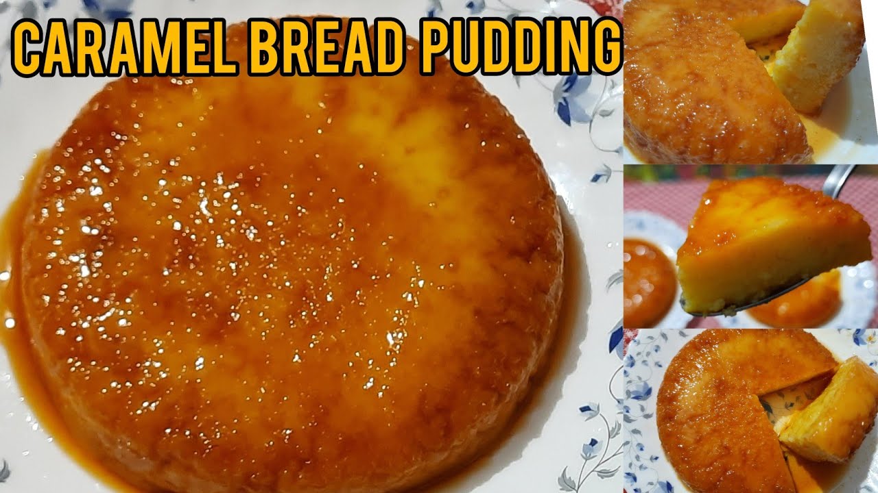 Caramel Bread Pudding||Eggless&Without Oven||Custard Bread Pudding||Pudding Recipe - YouTube