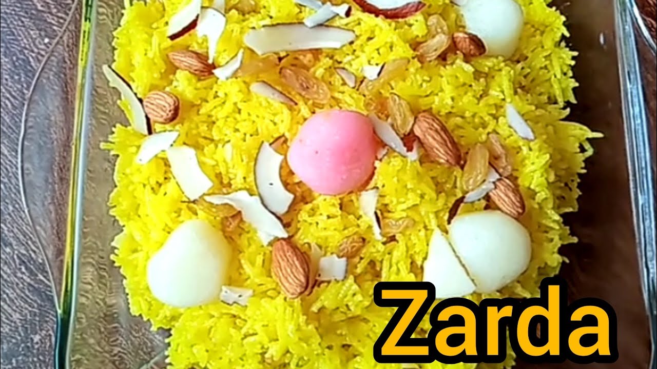 Zarda Recipe - Mithay chawal 😋 Easy and Quick Recipe by Vlogger Saba ...
